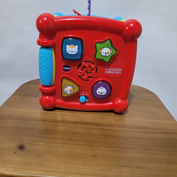 vtech | Toys | Vtech Busy Learners Activity Cube Musical Alphabet ...